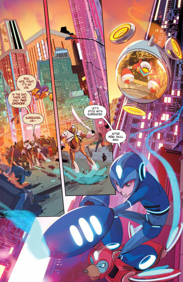 Mega Man Fully Charged 4 Fresh Comics