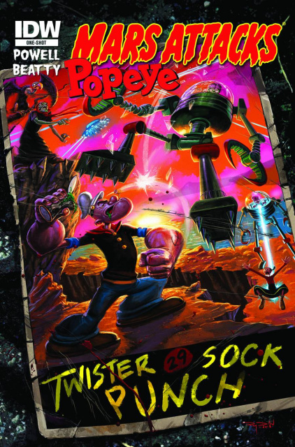 Mars Attacks Popeye | Fresh Comics