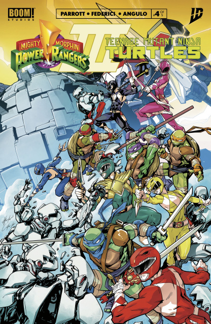 Mighty Morphin Power Rangers / Teenage Mutant Ninja Turtles III #4 ...