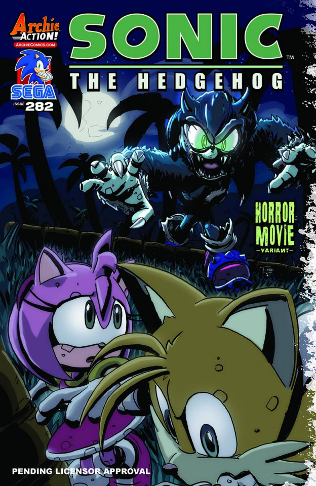Sonic the Hedgehog #282 (T.Rex Cover) | Fresh Comics