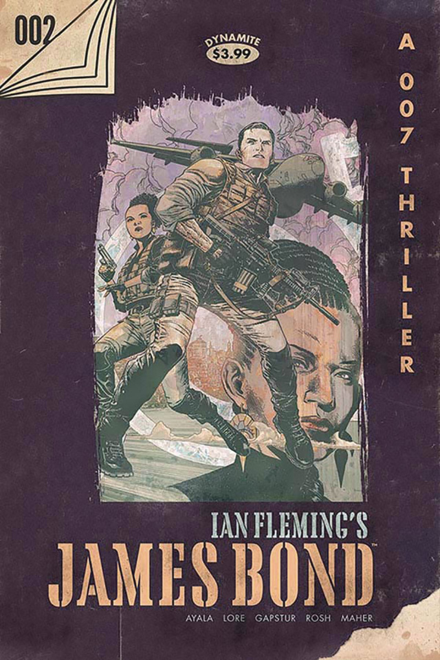 James Bond #2 (25 Copy Vintage Paperback Cover) | Fresh Comics