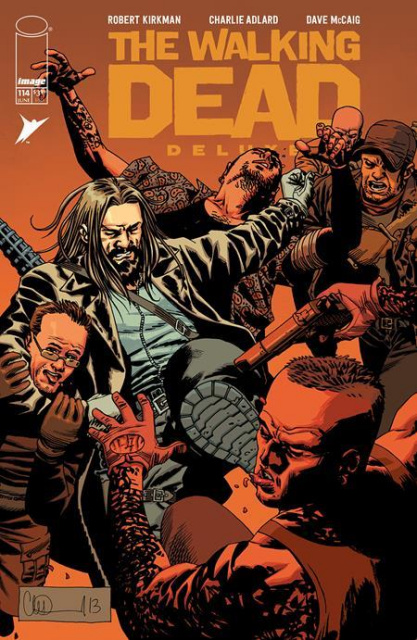 The Walking Dead Deluxe #114 (Charlie Adlard & Dave McCaig Cover ...