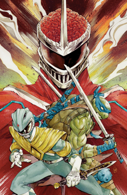 Mighty Morphin Power Rangers / Teenage Mutant Ninja Turtles III #4 (1: ...