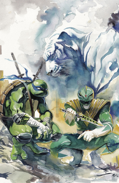 Mighty Morphin Power Rangers / Teenage Mutant Ninja Turtles III #4 (1: ...