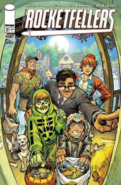 The Rocketfellers #10 (Alessandro Vitti & Brian Reber Cover) | Fresh Comics