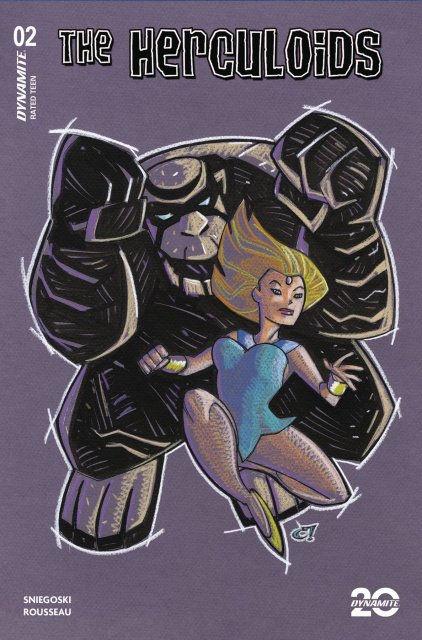 The Herculoids #3 (10 Copy Rousseau Pastel Art Original Cover) | Fresh ...