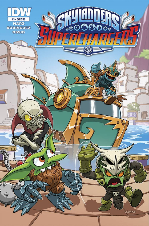 Skylanders: Superchargers #3 (Subscription Cover) | Fresh Comics