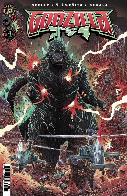 Godzilla #4 (Stokoe Cover) | Fresh Comics
