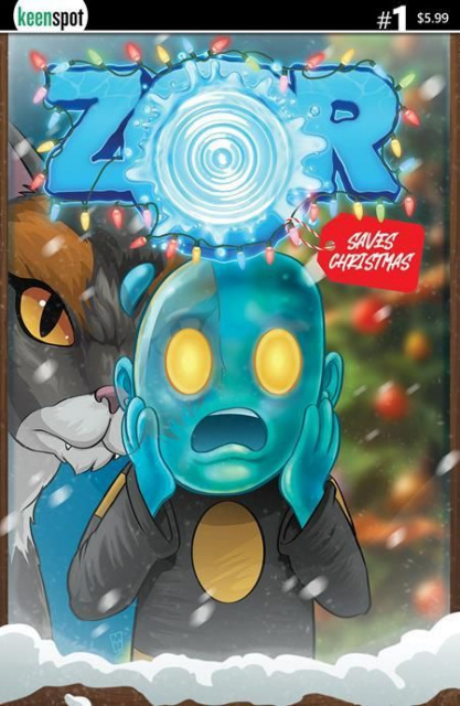 Zor Saves Christmas #1 (Michael Adams Cover) | Fresh Comics