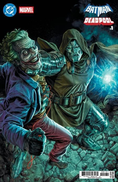DC / Marvel: Batman / Deadpool #1 (Lee Bermejo Joker / Dr. Doom Card ...