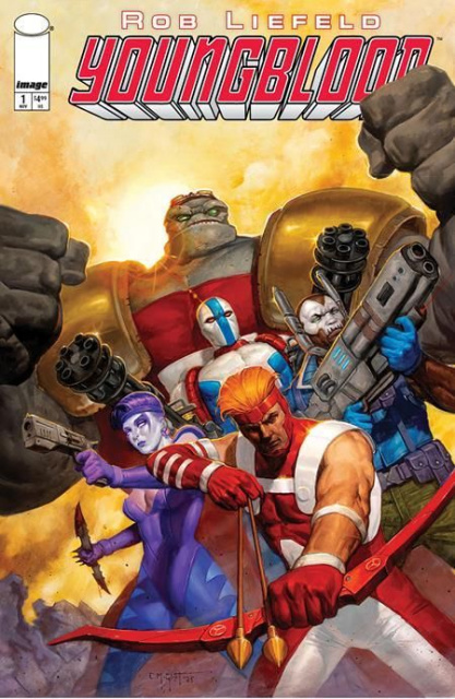 Youngblood #1 (1:50 EM Gist Cover) | Fresh Comics