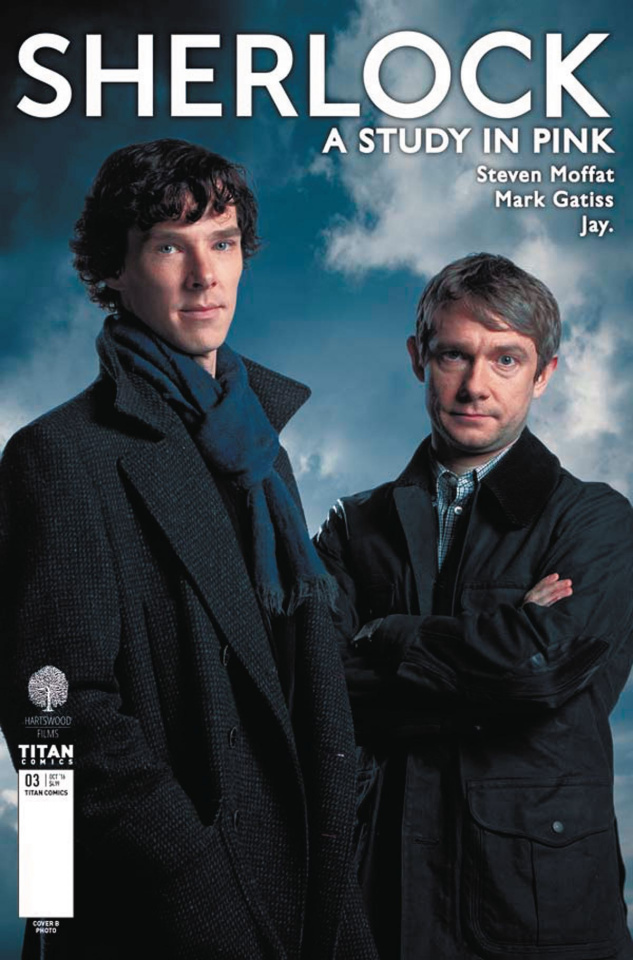 Sherlock: A Study in Pink #3 (Photo Cover) | Fresh Comics