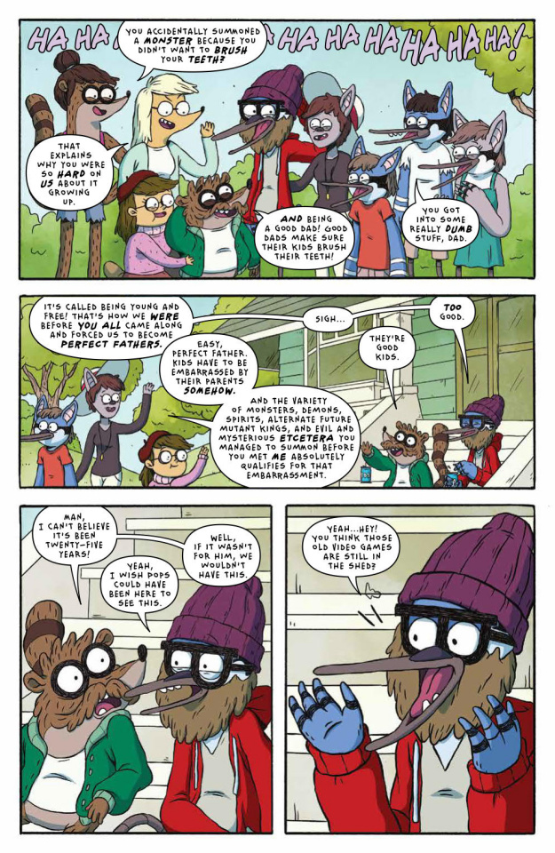 Regular Show: 25 Years Later | Fresh Comics