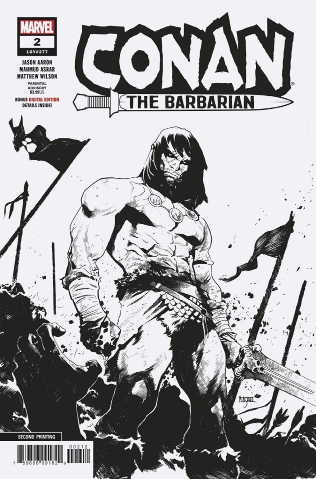 Conan The Barbarian 2 Asrar 2nd Printing Fresh Comics