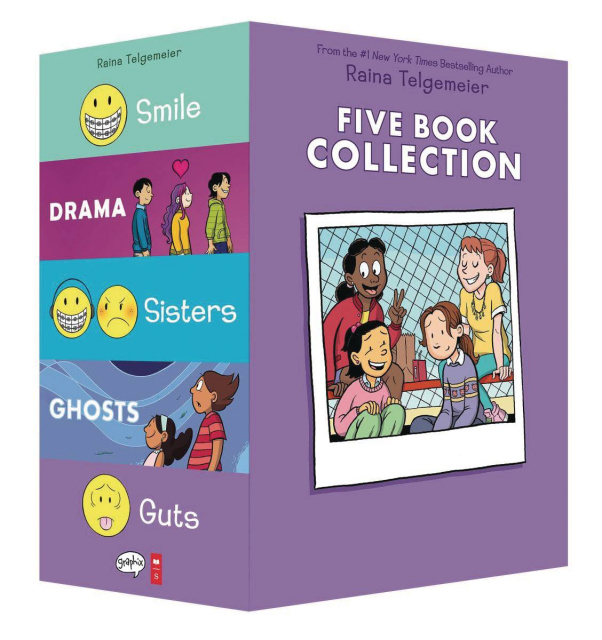 Raina Telgemeier Collected Boxed Set | Fresh Comics