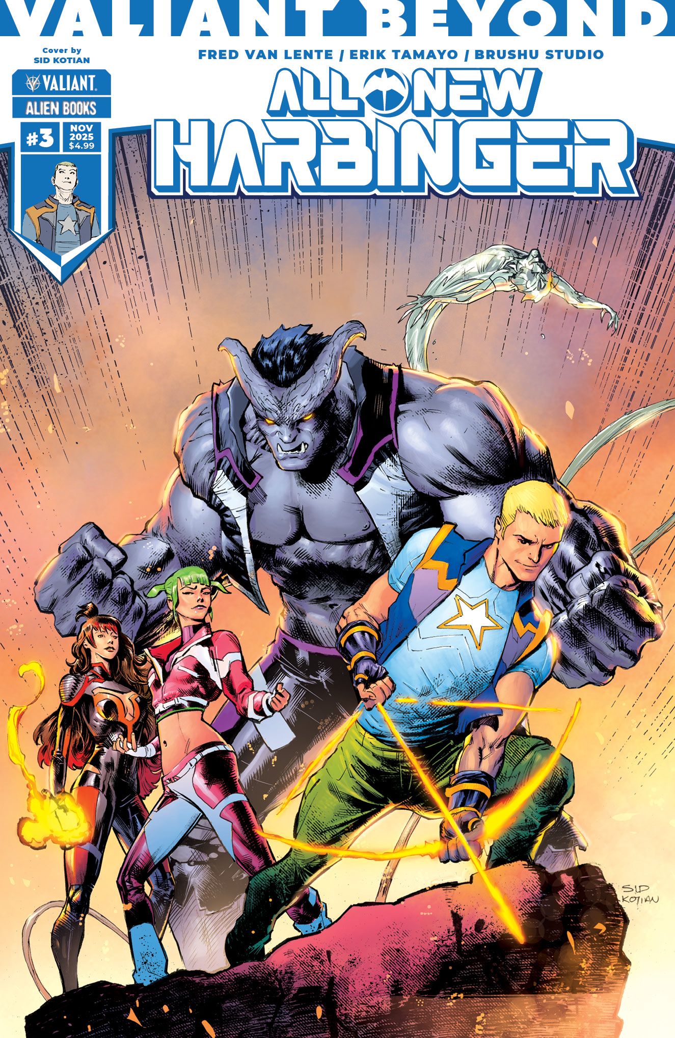 Valiant Beyond: All-New Harbinger #3 (Kotian Cover) | Fresh Comics