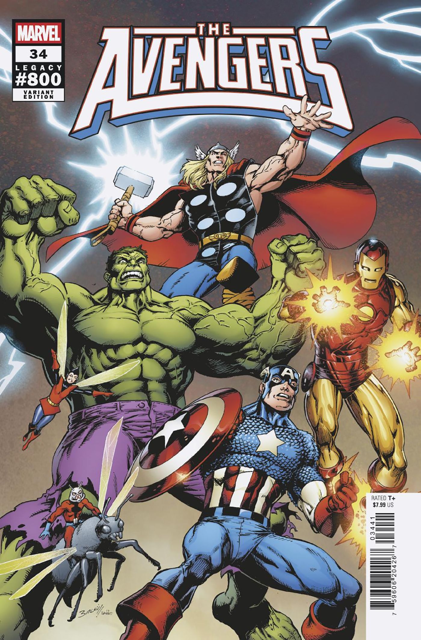 The Avengers #34 (Mark Bagley Spoiler Cover) | Fresh Comics