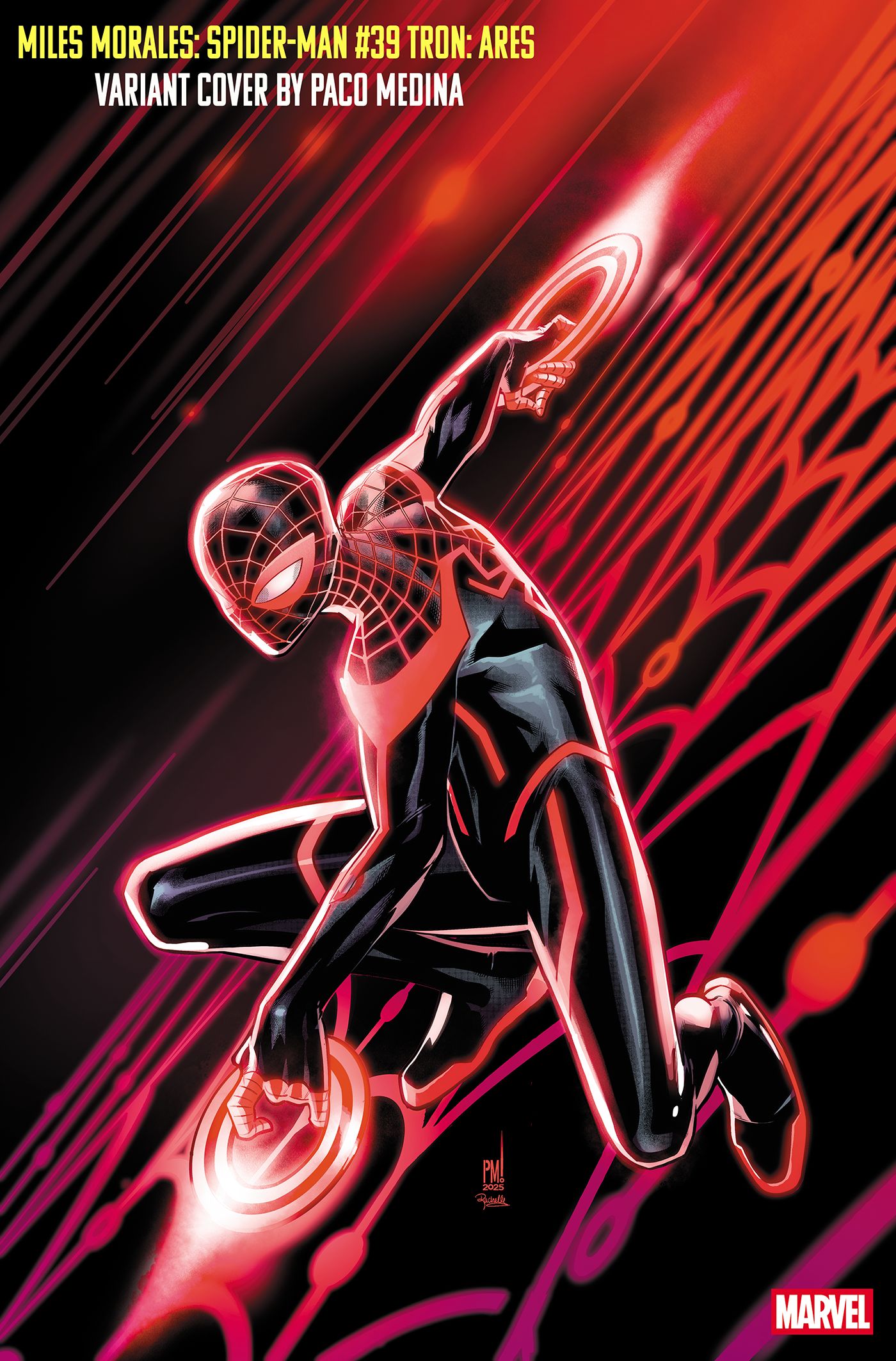 Miles Morales: Spider-Man #39 (Paco Medina Tron: Ares Cover) | Fresh Comics