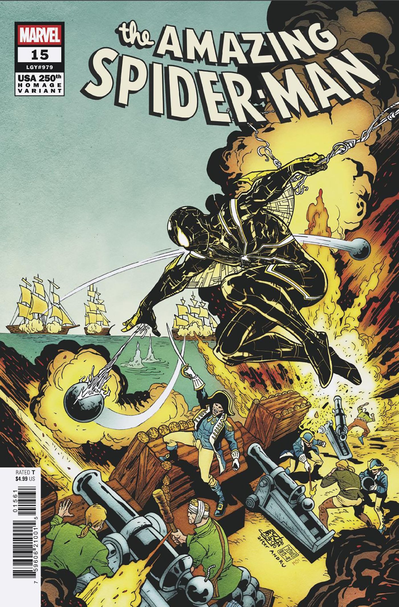 The Amazing Spider-Man #15 (Giuseppe Camuncoli 250th Homage Cover ...