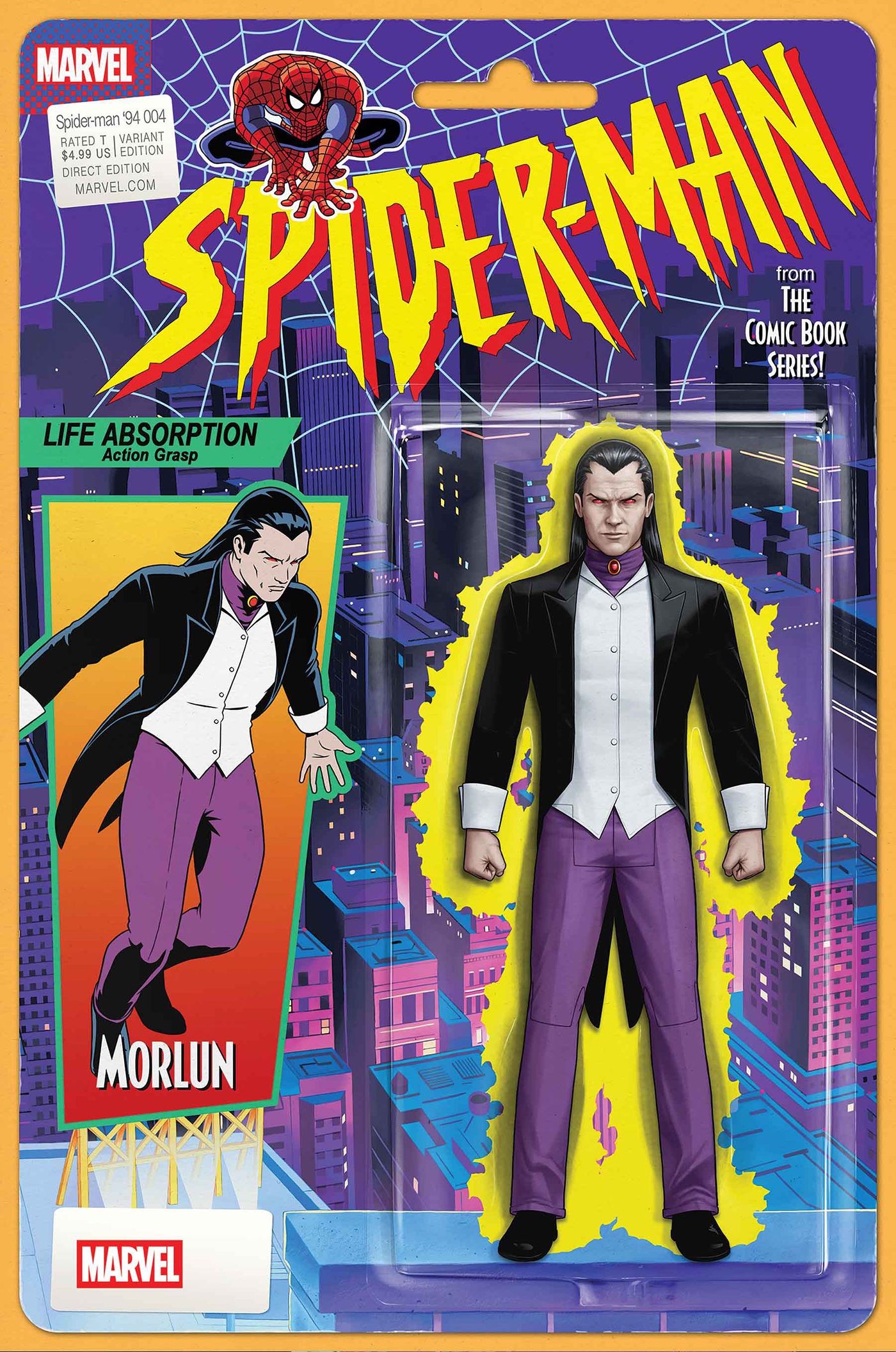 Spider-Man '94 #4 (John Tyler Christopher Action Figure Cover) | Fresh ...