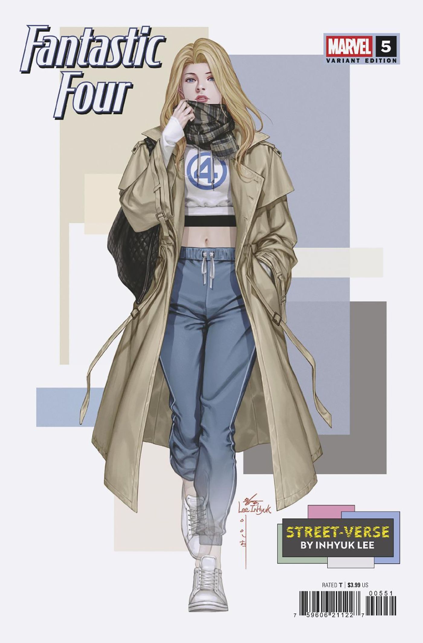 Fantastic Four #5 (Inhyuk Lee Street-Verse Cover) | Fresh Comics