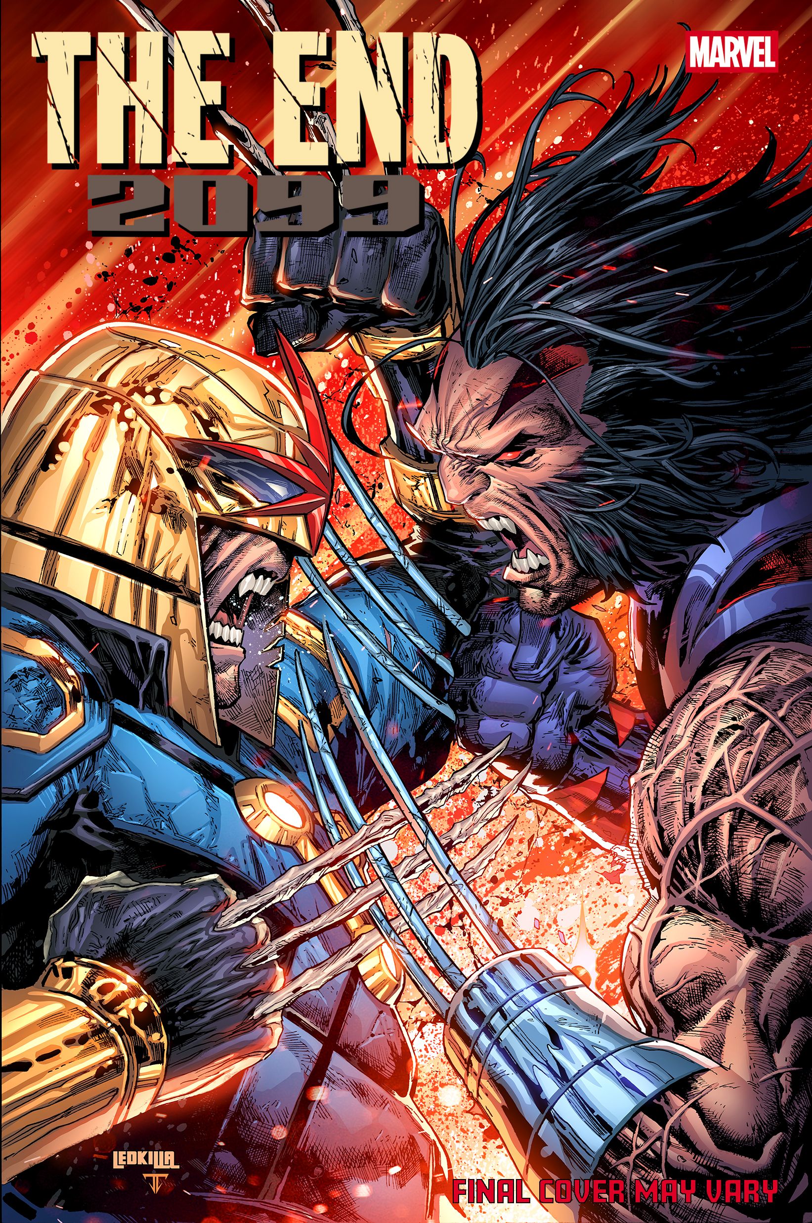 The End 2099 #2 (Ken Lashley Battle Cover) | Fresh Comics