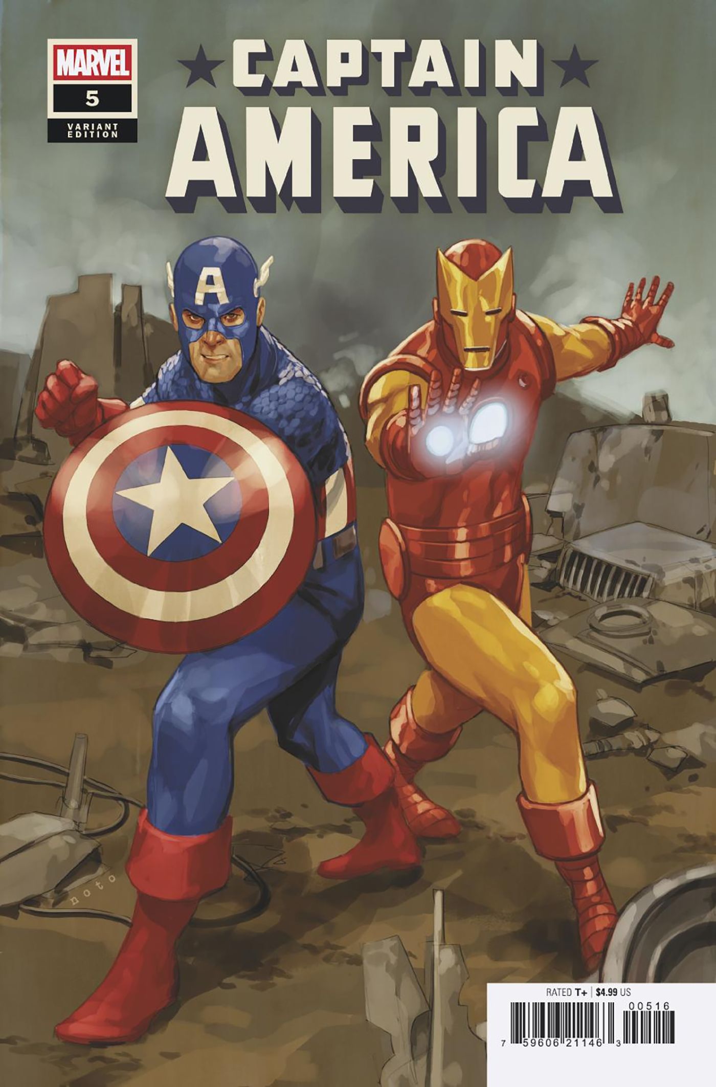 Captain America #5 (Phil Noto Cover) | Fresh Comics