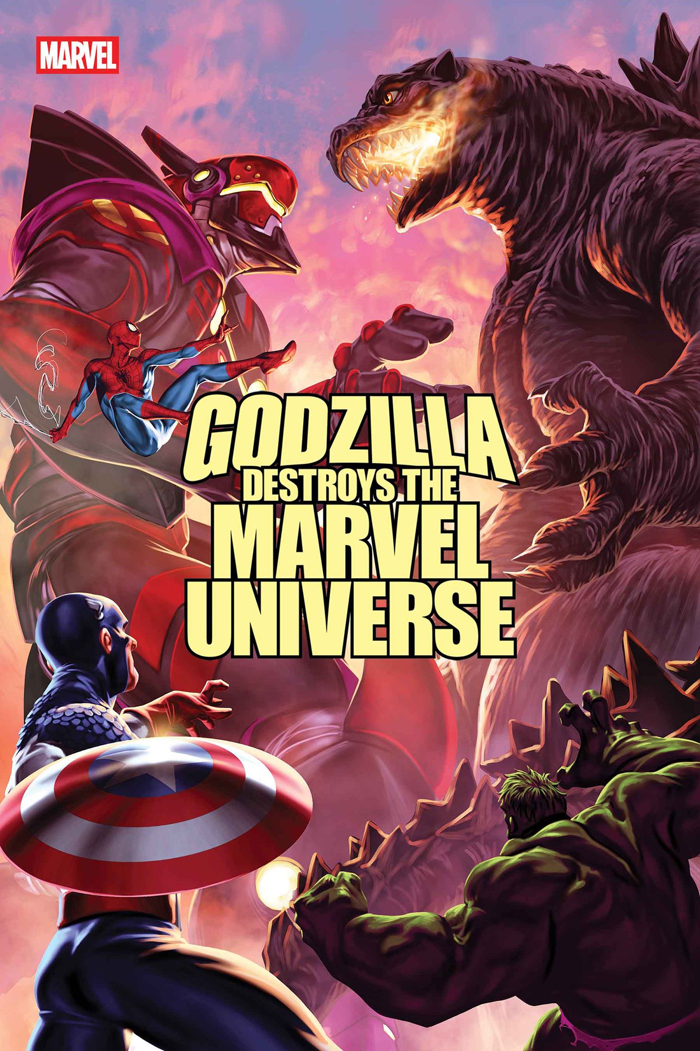 Godzilla Destroys the Marvel Universe #5 | Fresh Comics