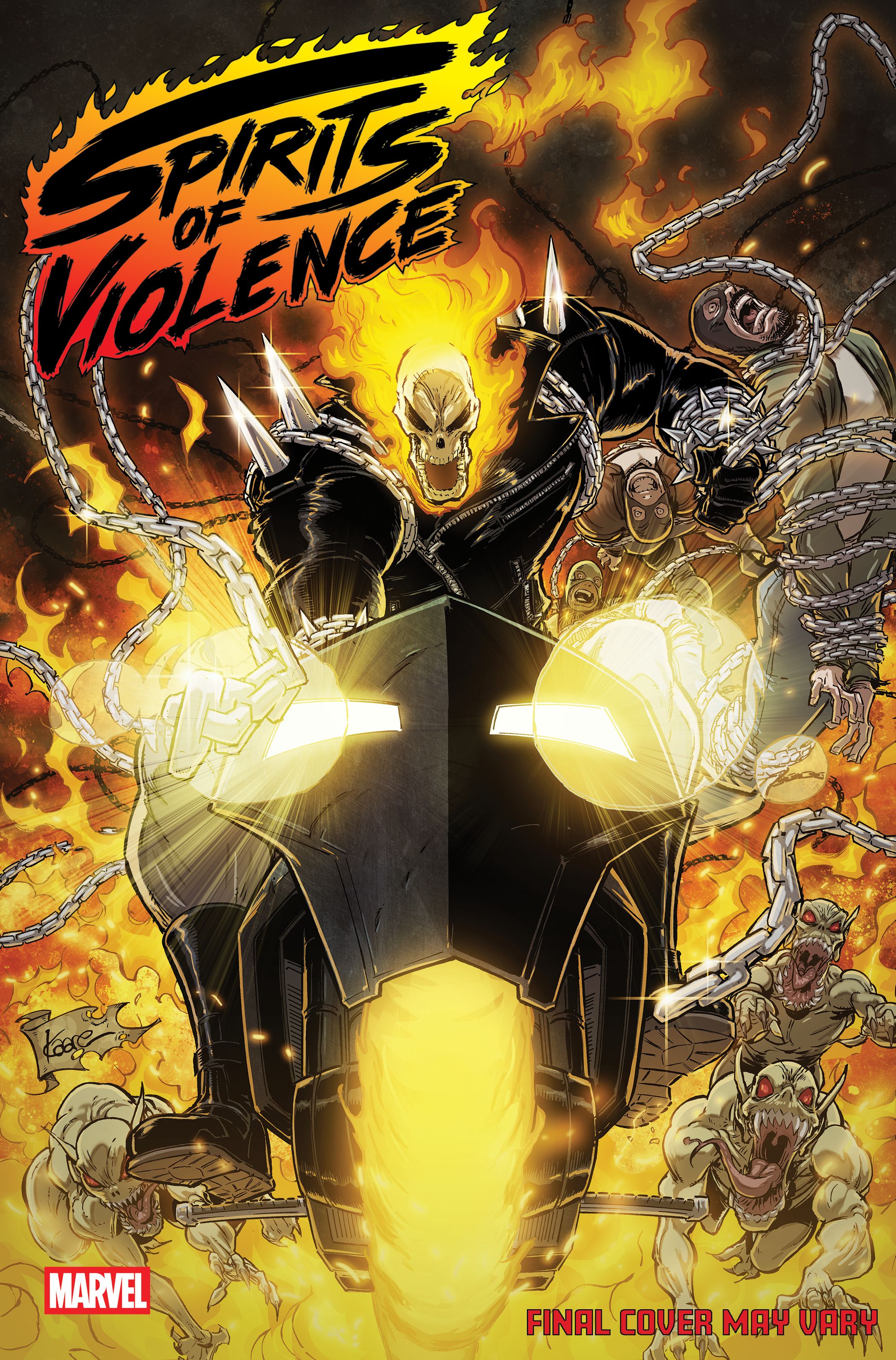 Spirits of Violence #4 (Kaare Andrews Cover) | Fresh Comics