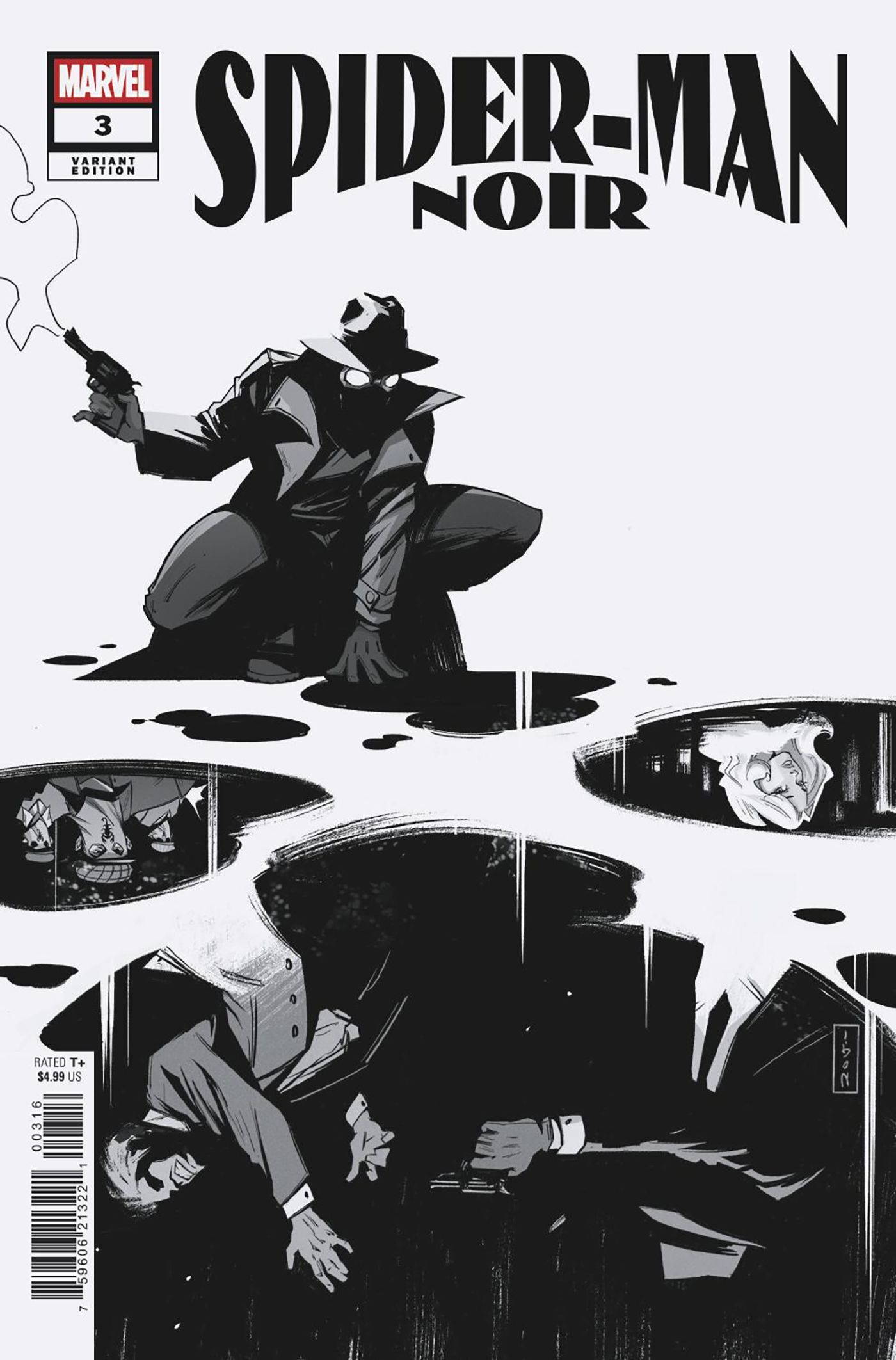 Spider-Man Noir #3 (Nogi San Cover) | Fresh Comics