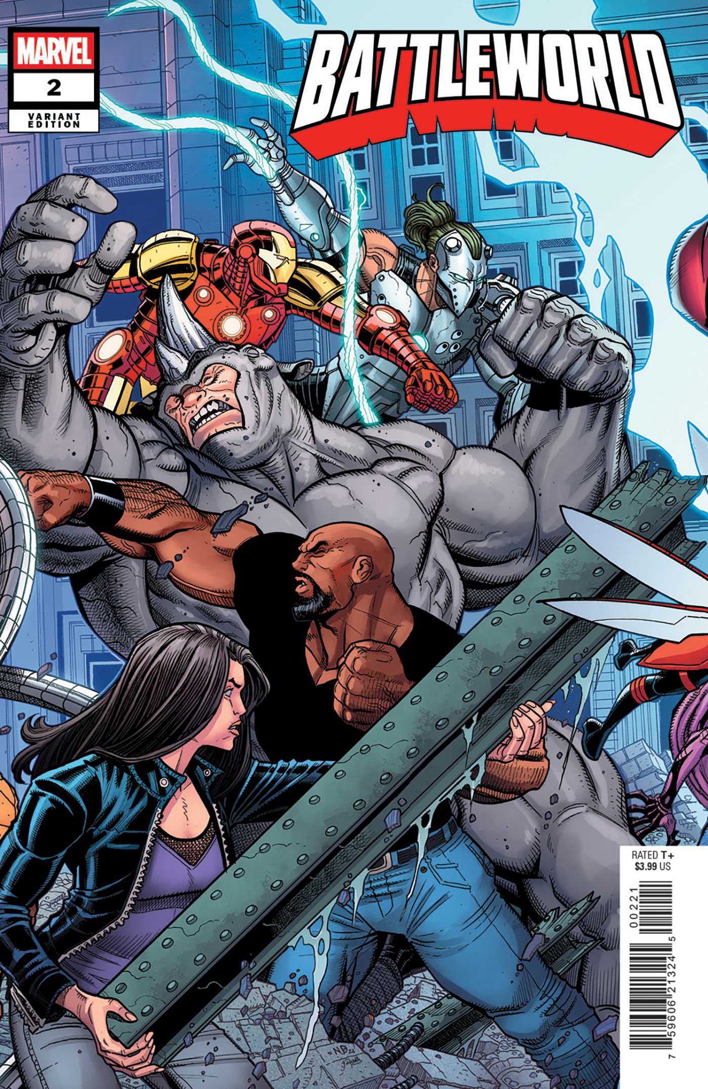 Battleworld #2 (Nick Bradshaw 5-Part Connecting Cover) | Fresh Comics