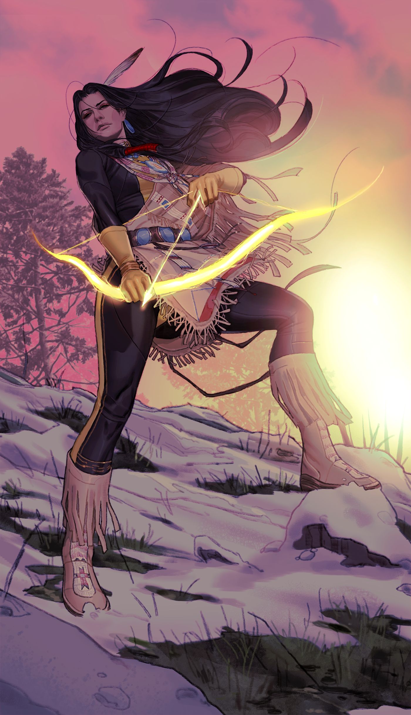 Moonstar #1 (Joshua Swaby Virgin Cover) | Fresh Comics