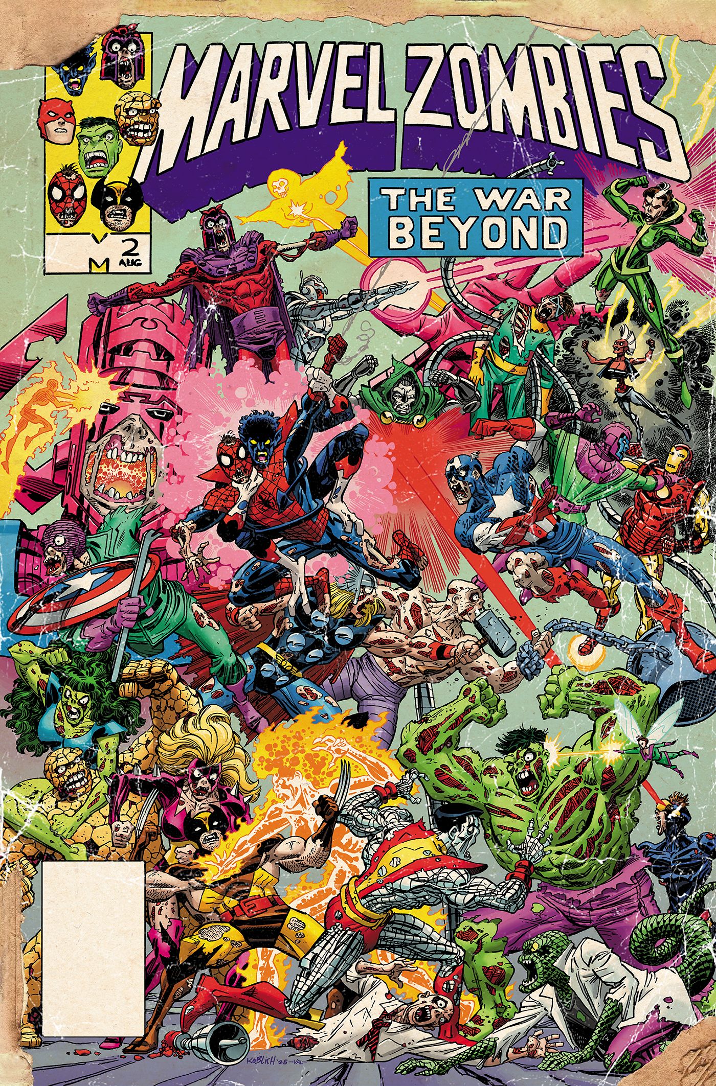 Marvel Zombies: Red Band #2 (Scott Koblish Retro Zombie Cover) | Fresh ...