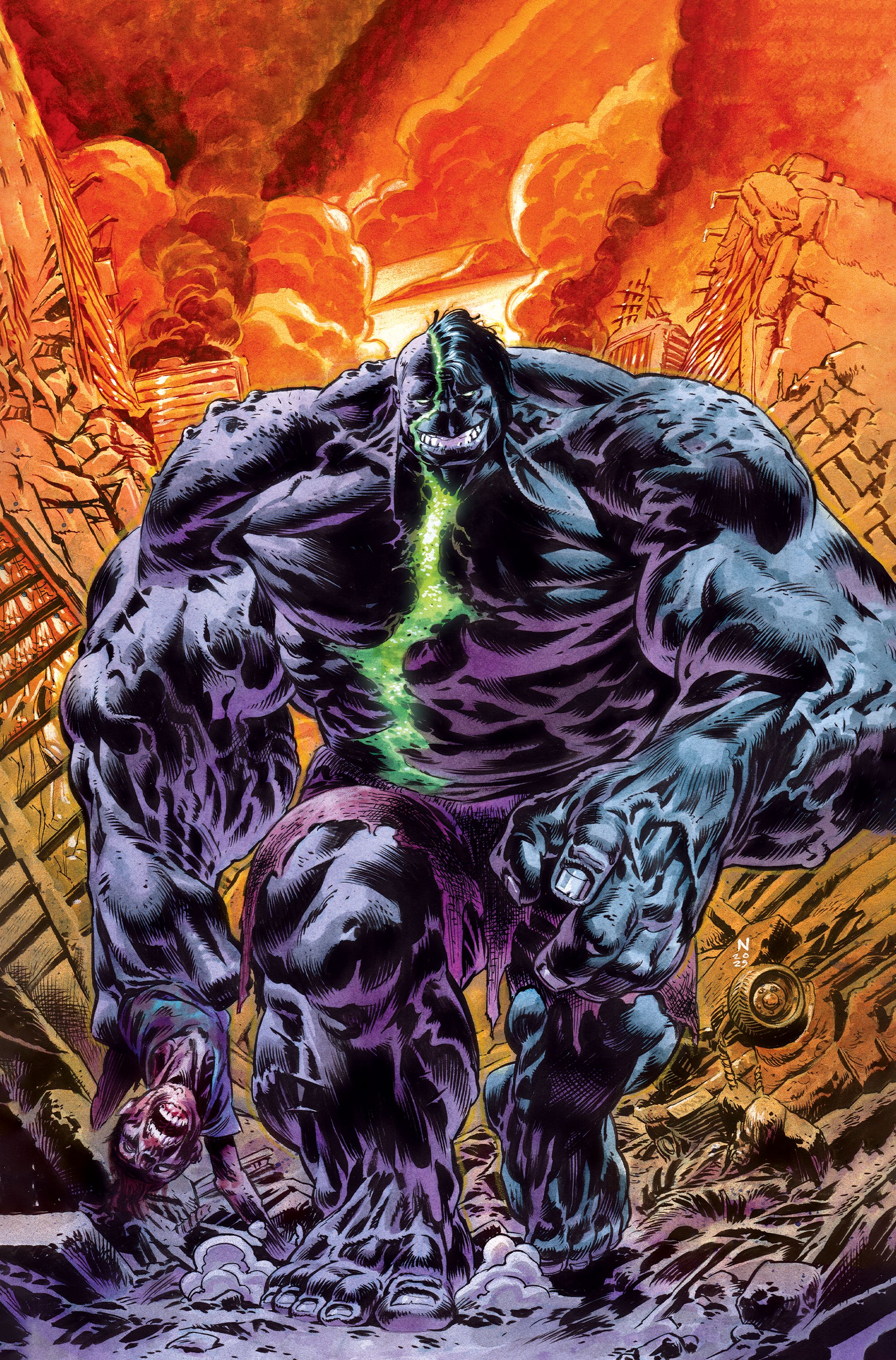The Infernal Hulk #1 (Nic Klein Virgin Cover) | Fresh Comics