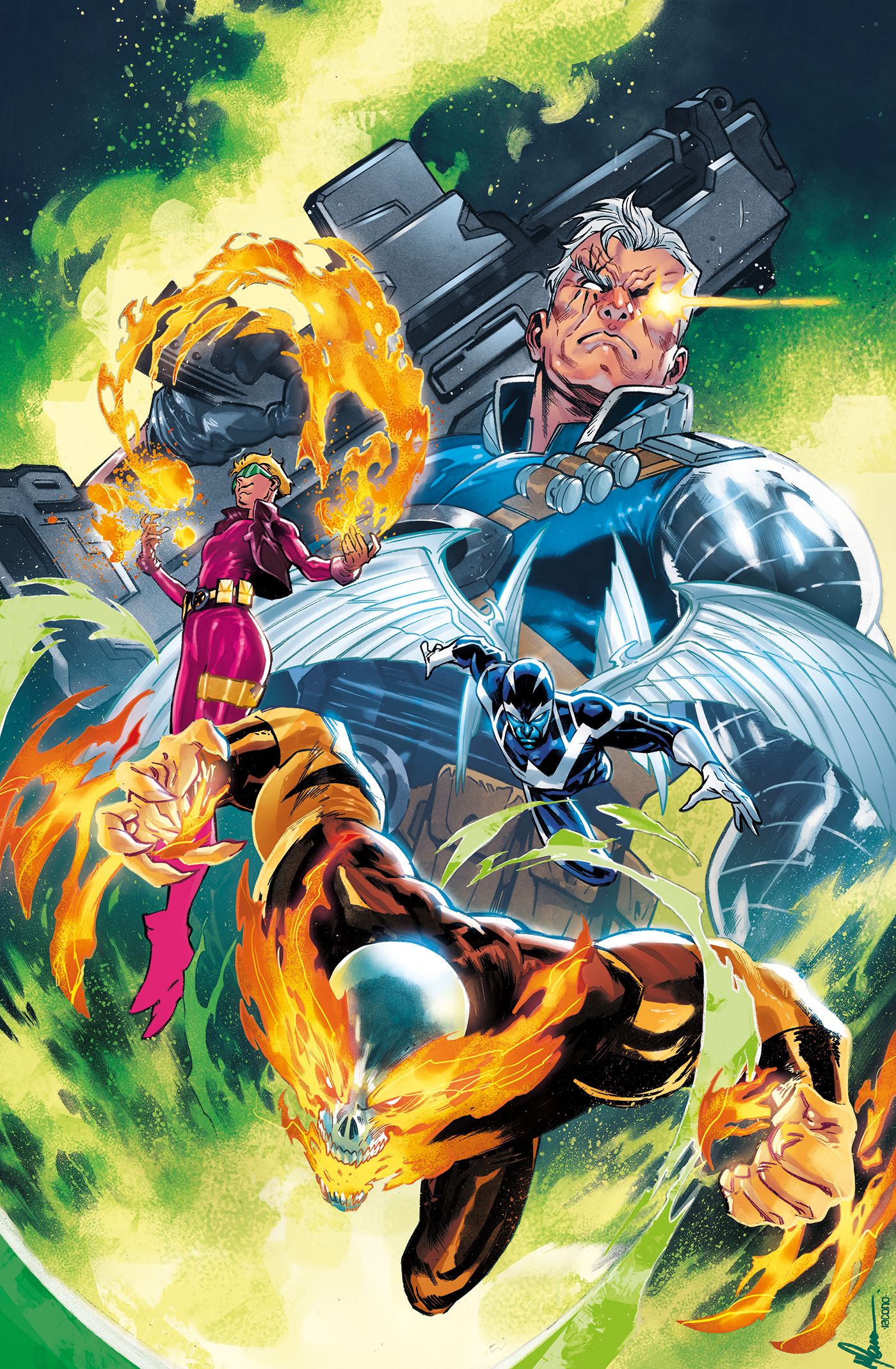 Inglorious X-Force #1 (Francesco Manna Virgin Cover) | Fresh Comics