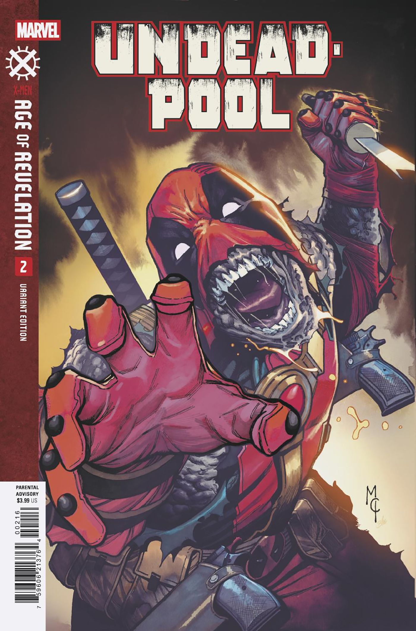 Undeadpool #2 (Martin Coccolo Cover) | Fresh Comics