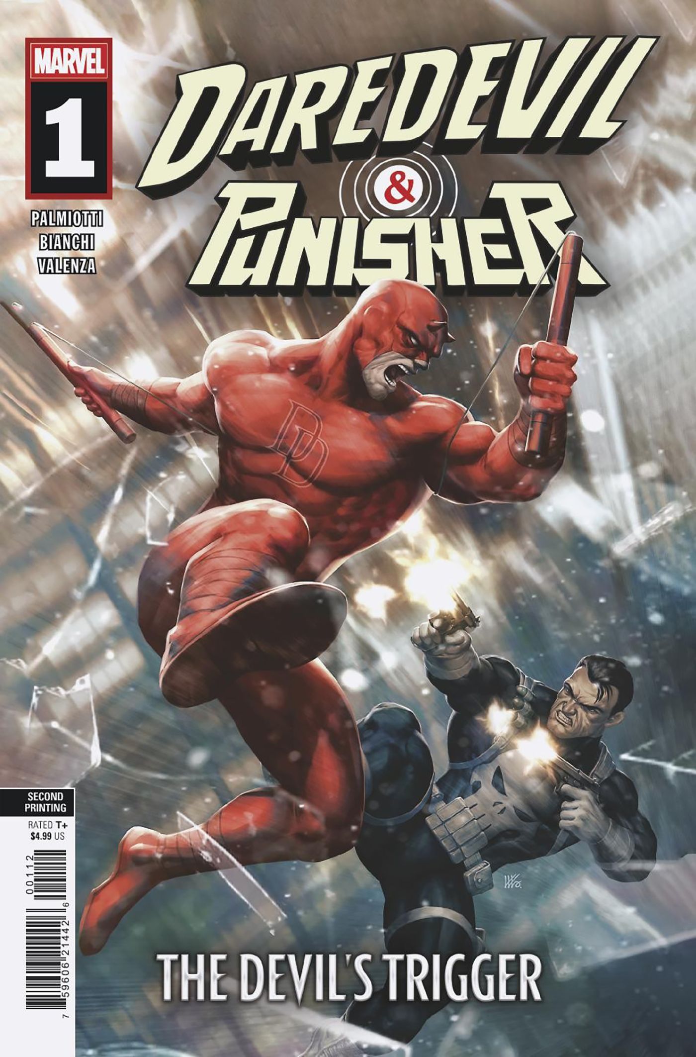 Daredevil / Punisher: The Devil's Trigger #1 (Kendrick Lim 2nd Printing ...
