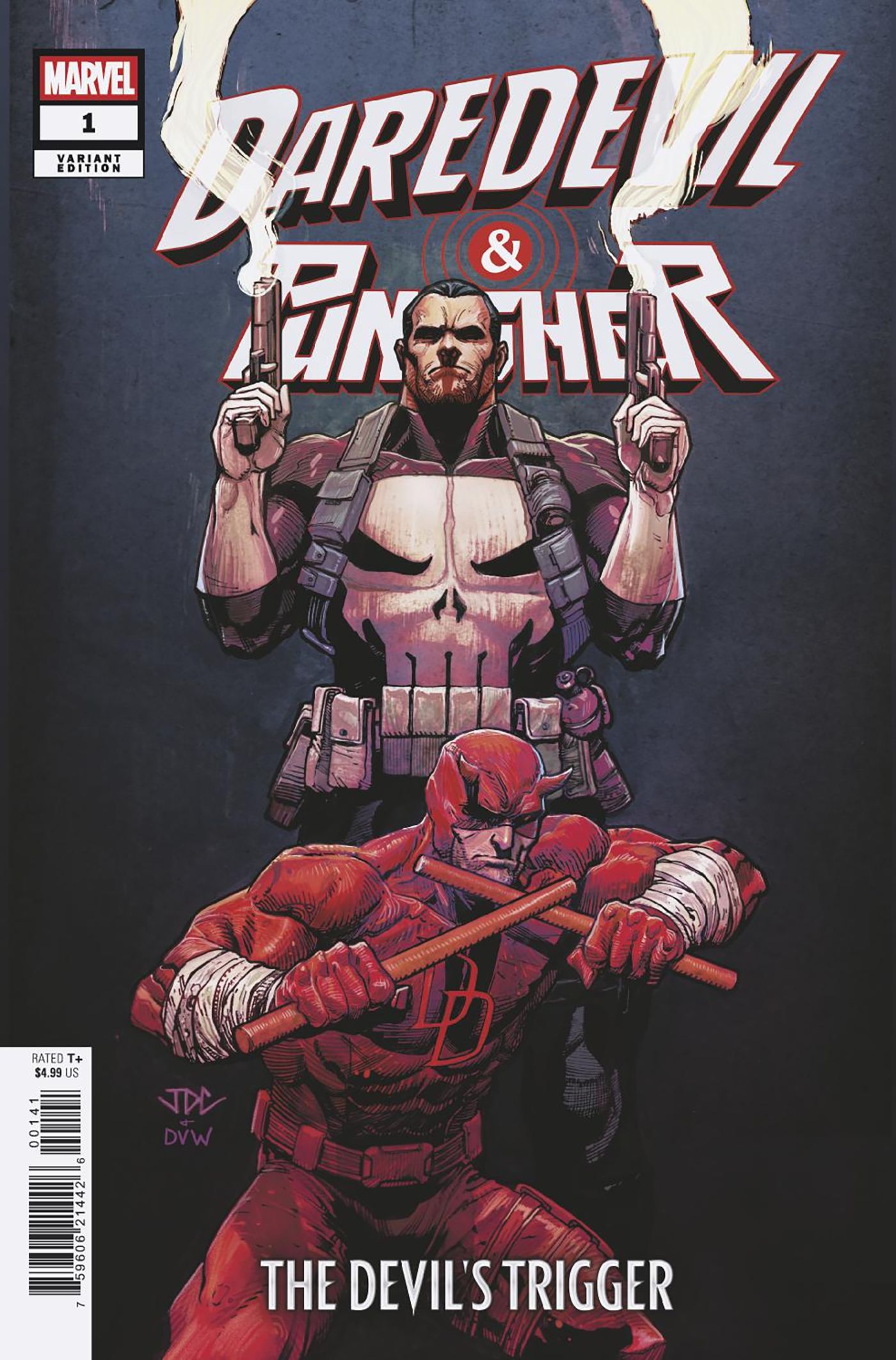 Daredevil / Punisher: The Devil's Trigger #1 (Joshua Cassara Cover ...