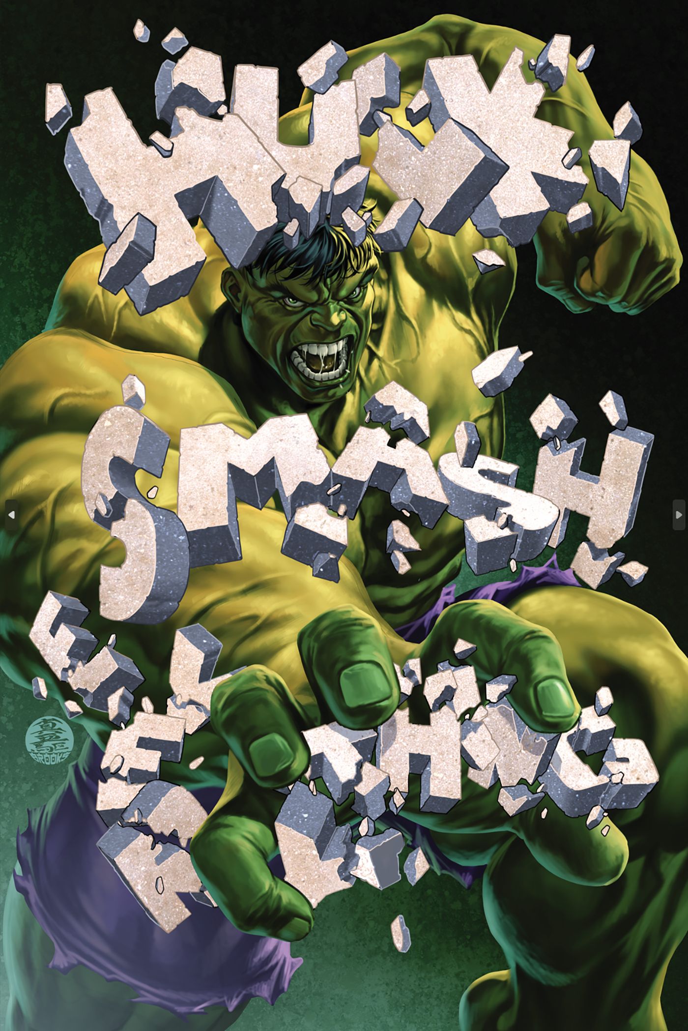 Hulk: Smash Everything #1 (Mark Brooks Virgin Cover) | Fresh Comics