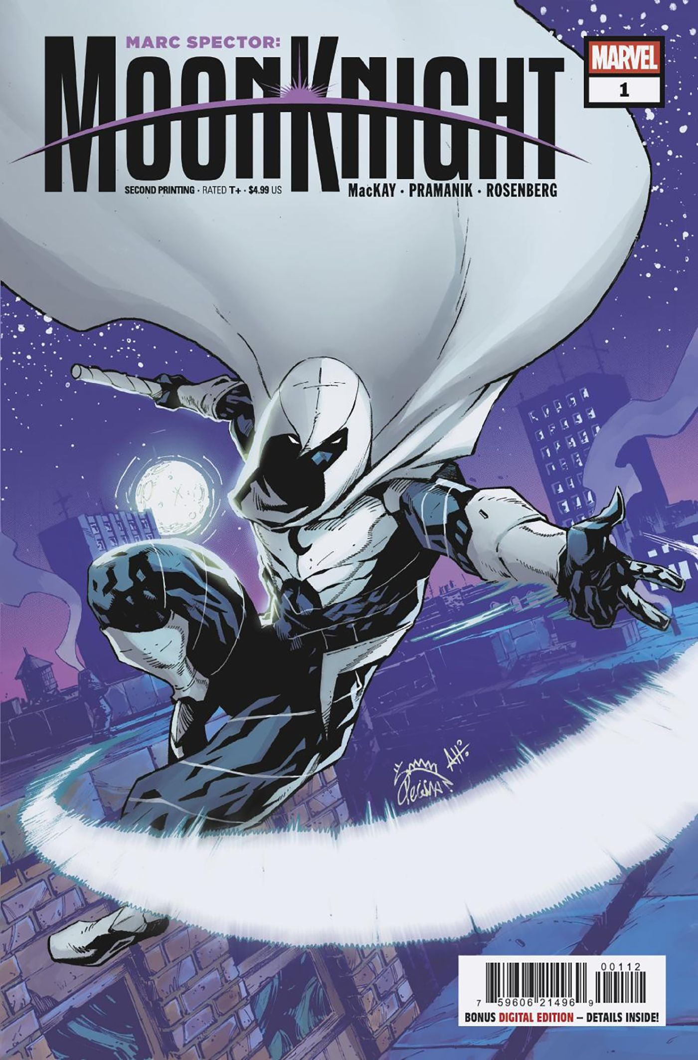 Marc Spector: Moon Knight #1 (Ryan Stegman 2nd Printing) | Fresh Comics