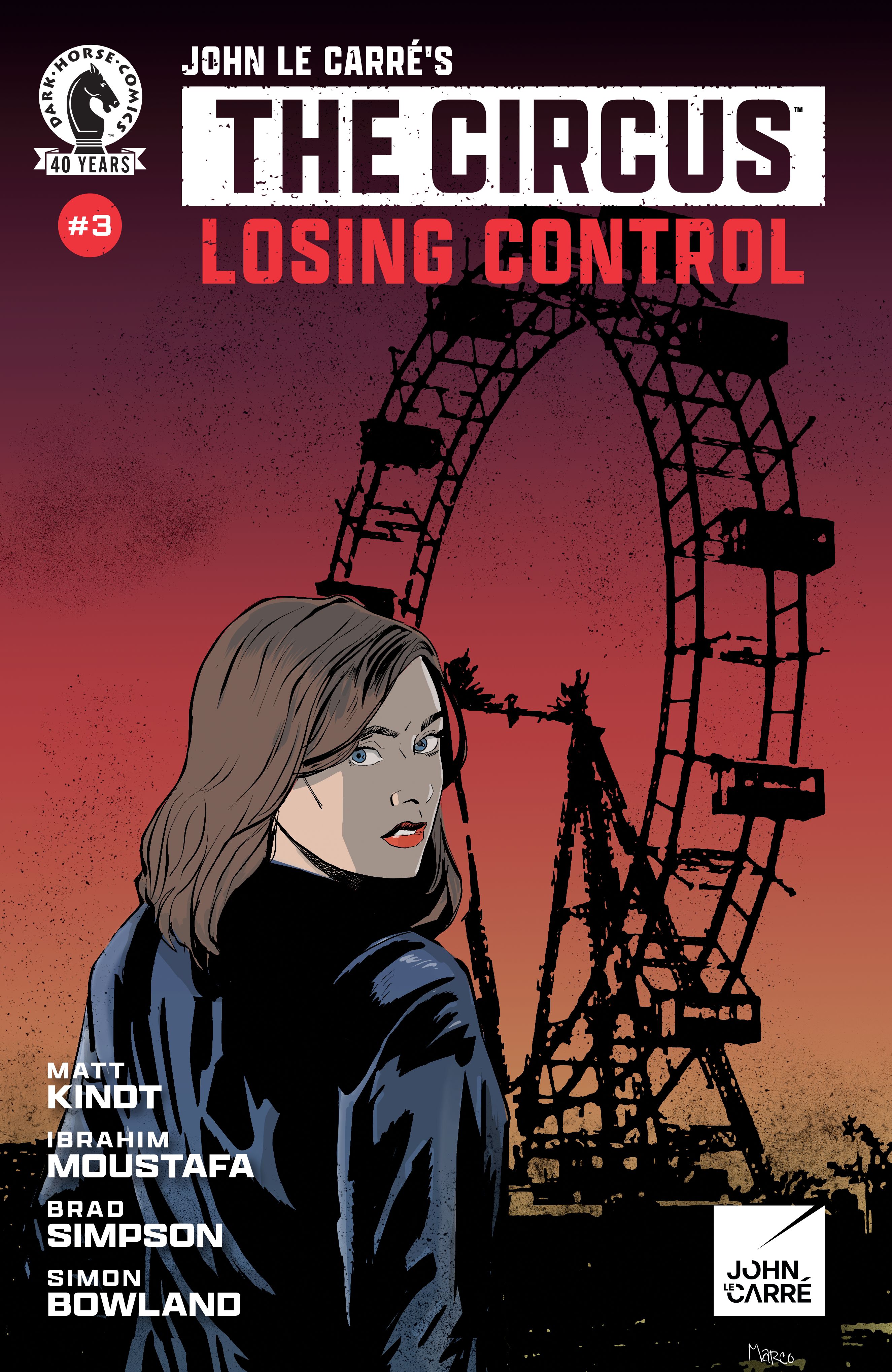 John Le Carré's: The Circus-Losing Control #3 (Maro Finnegan Cover ...
