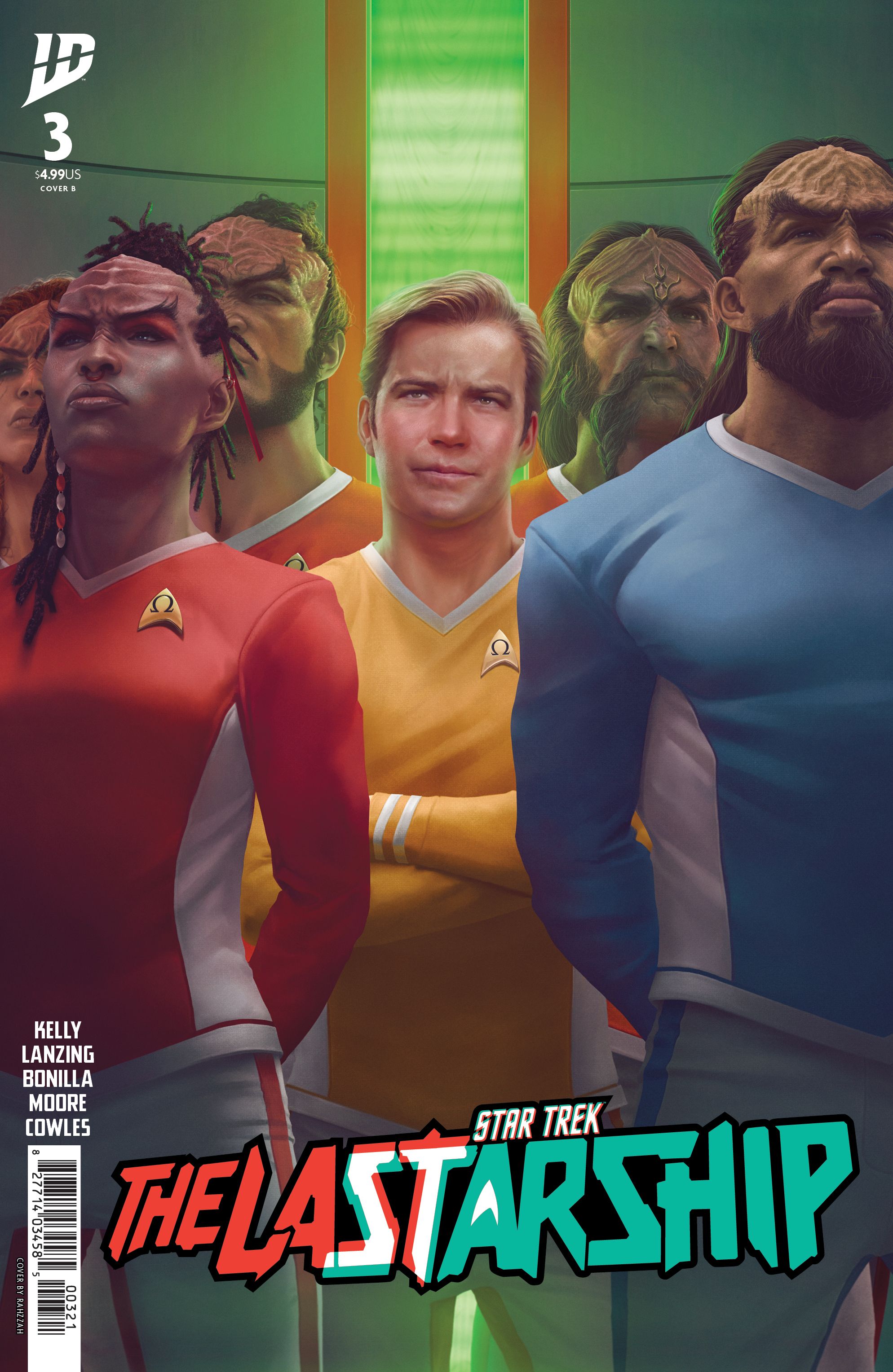 Star Trek: The Last Starship #3 (Rahzzah Cover) | Fresh Comics
