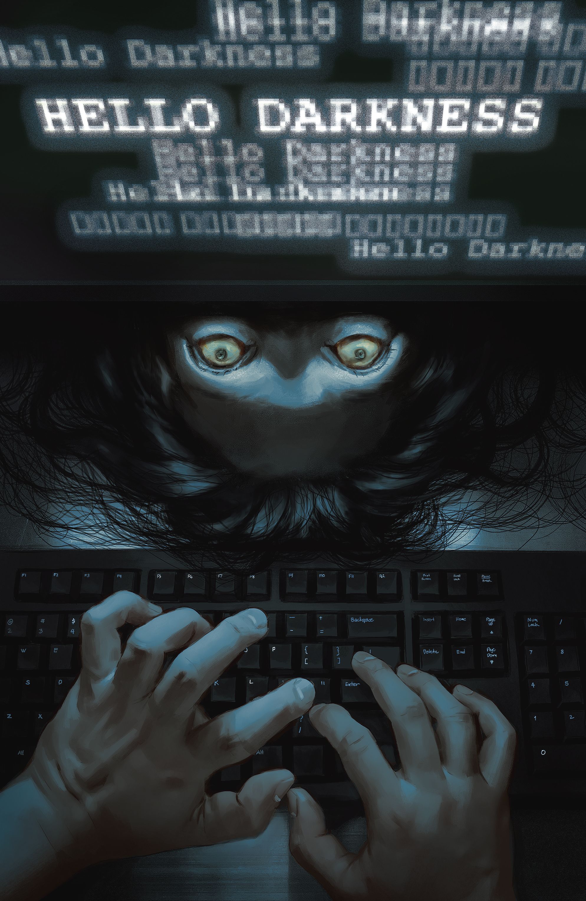Hello Darkness #15 (Full Art Mercado Cover) | Fresh Comics