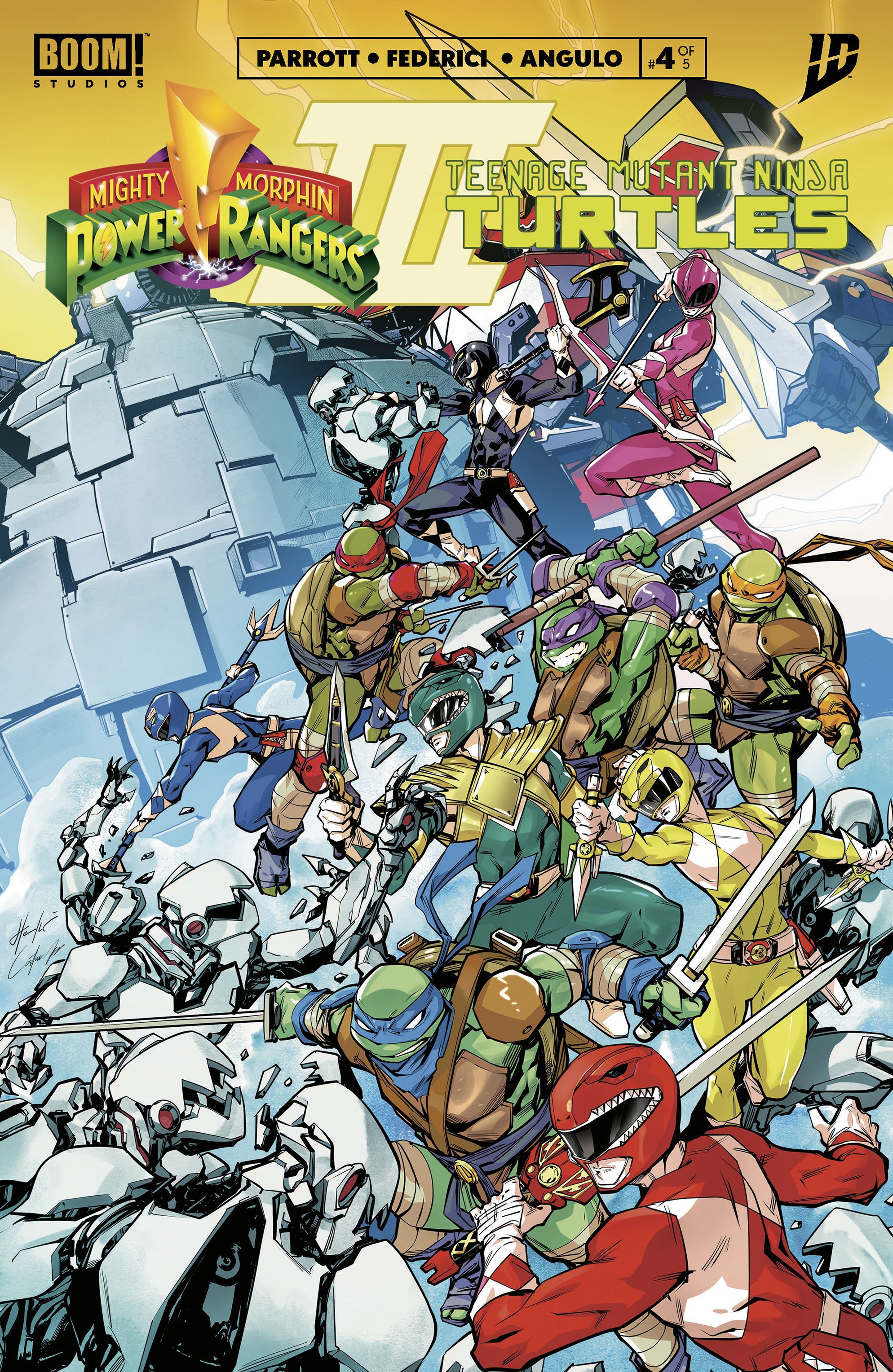 Mighty Morphin Power Rangers / Teenage Mutant Ninja Turtles III #4 ...