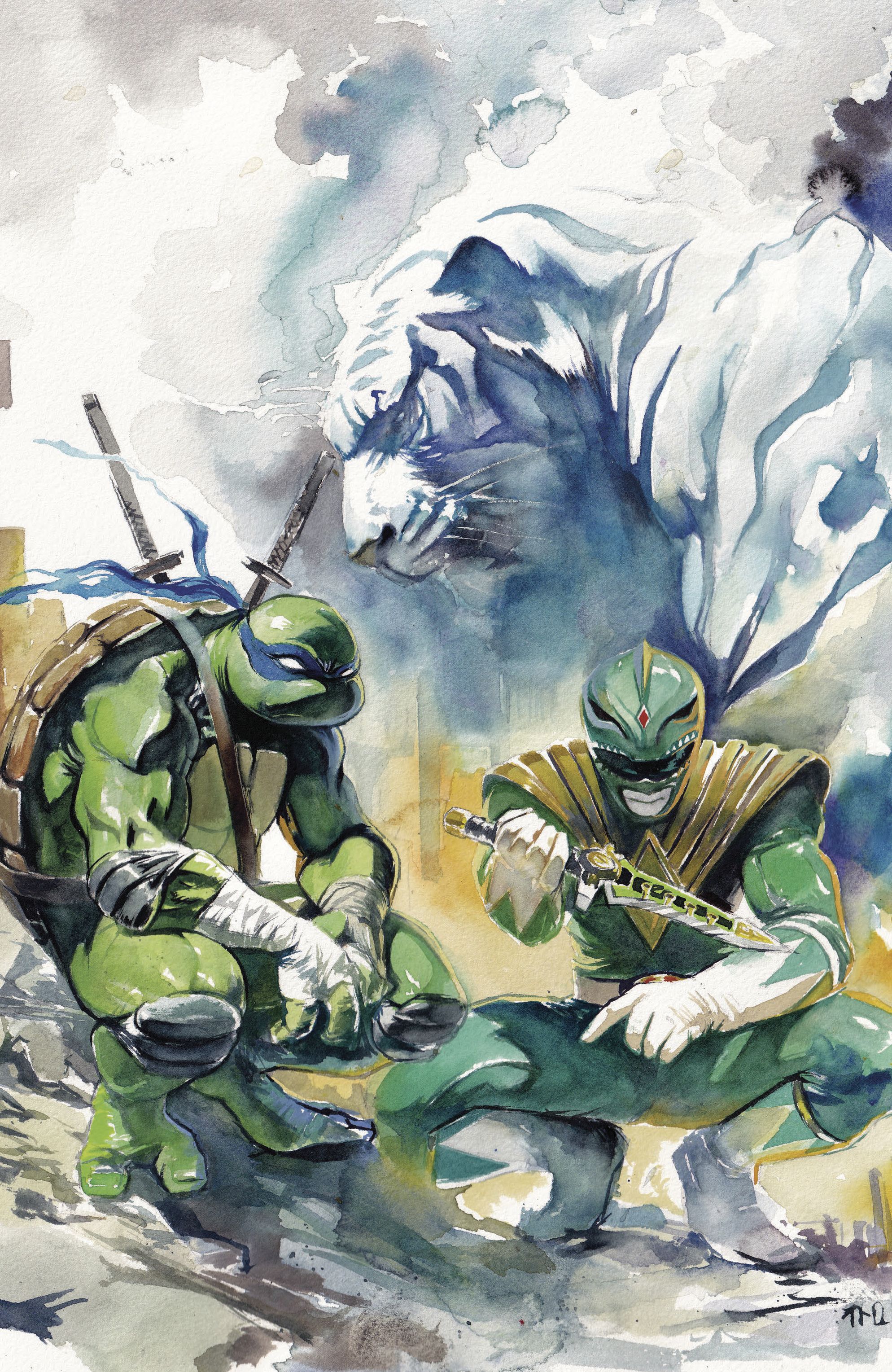 Mighty Morphin Power Rangers / Teenage Mutant Ninja Turtles III #4 (1: ...