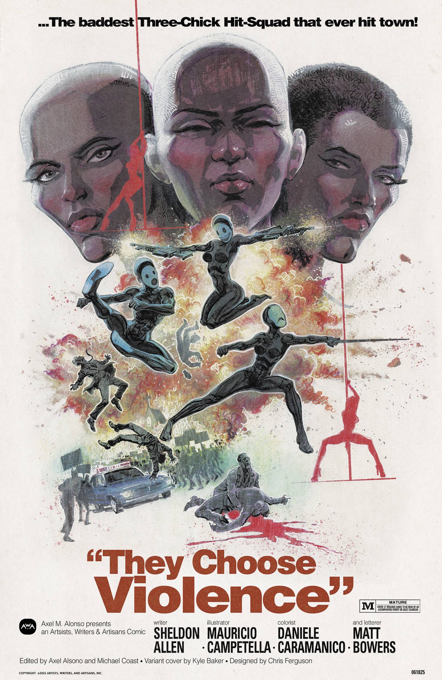 They Choose Violence #1 (Baker Cover) | Fresh Comics