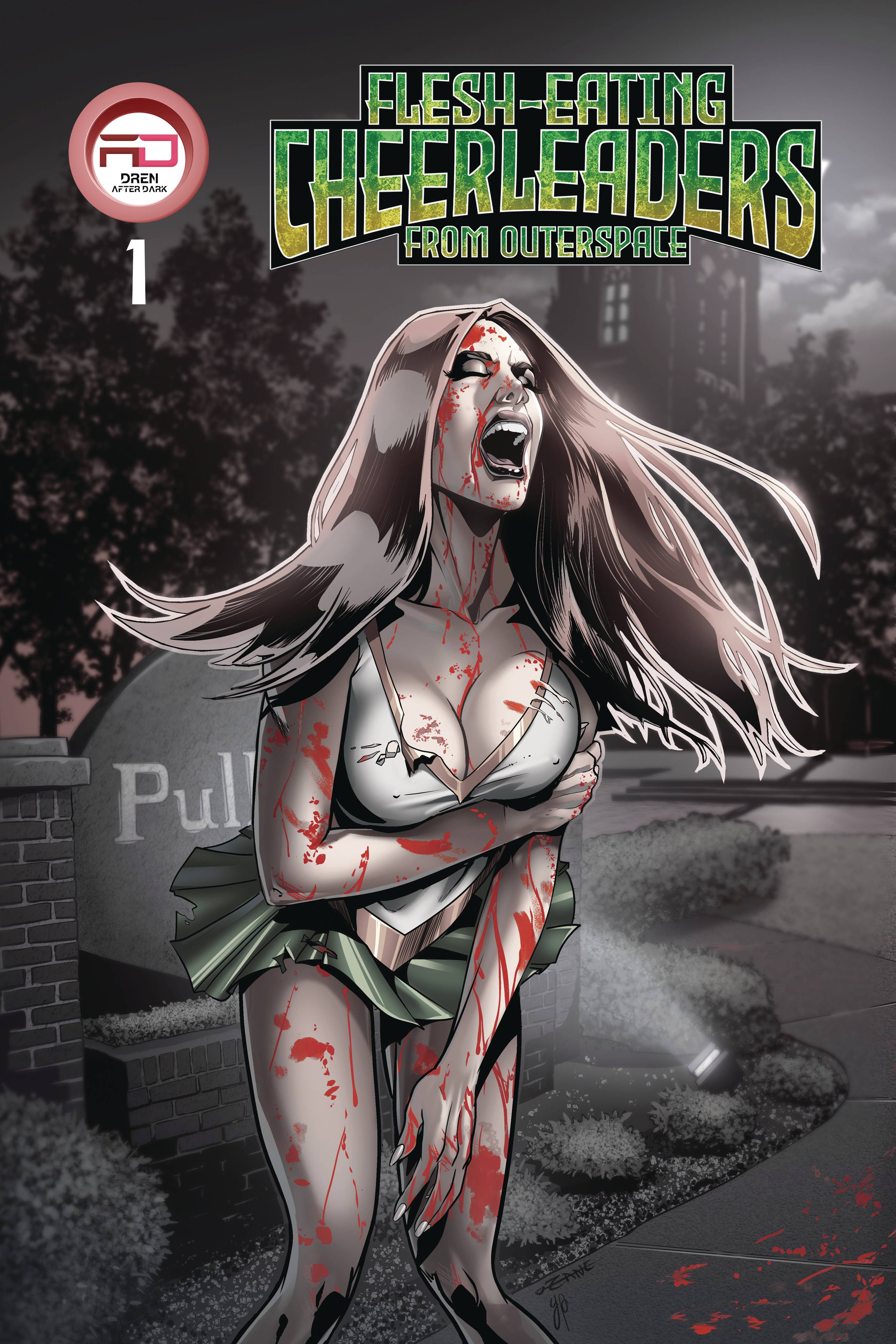Flesh Eating Cheerleaders from Outer Space #1 (Zane 2nd Printing) | Fresh Comics