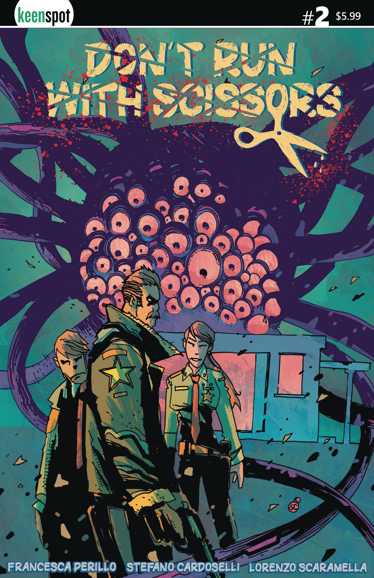Don't Run With Scissors #2 (Stefano Cardoselli Cover) | Fresh Comics