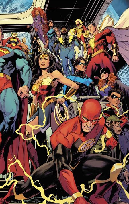 Justice League Unlimited #8 (1:25 Travis Moore Card Stock Cover ...