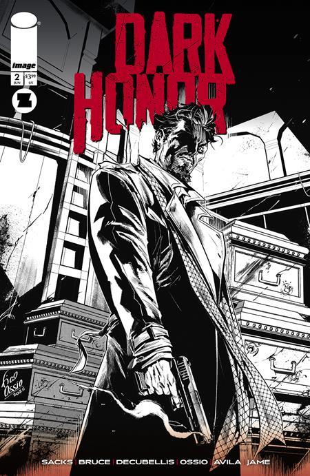 Dark Honor #2 (1:10 Fico Ossio B&W Cover) | Fresh Comics